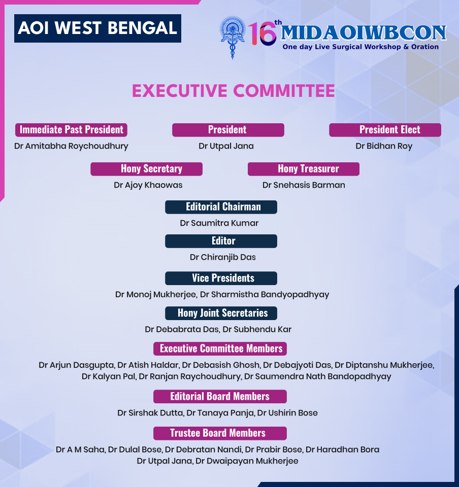 Executive Committee – 16th MIDAOIWBCON